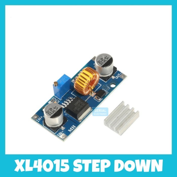 Xl4015 DC-DC Step Down 5A Buck Converter โมดูลแรงดันไฟฟ้า + ฮีทซิงค์ | Shopee Thailand