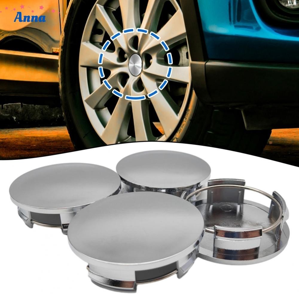 【Anna】Wheel Hubs Cap 57MM ABS Plastic Auto Parts Car Decoration For ...