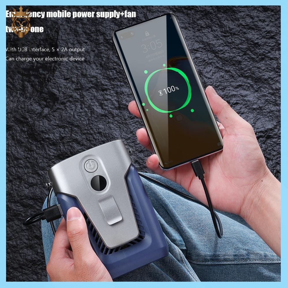 [explosion1.th] พัดลมระบายความร้อน USB 3.7V 1.2A 12000mAh สําหรับกลางแจ้ง | Shopee Thailand