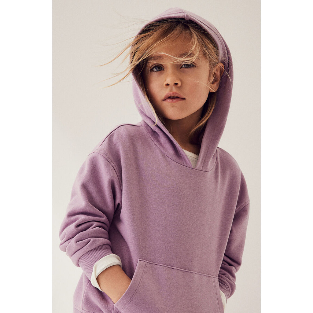H&M Girl Oversized hoodie 1212162_1 | Shopee Thailand