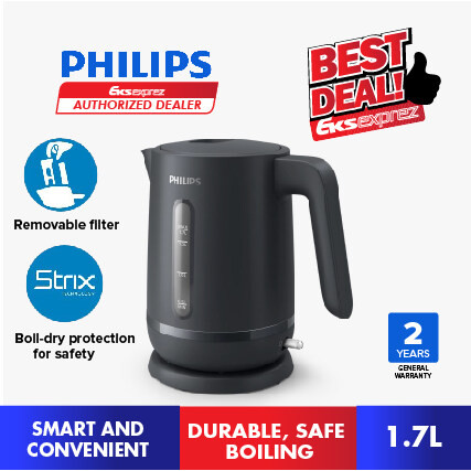 Philips Kettle 1000 Series 1.7L HD9314/90 HD9314 | Shopee Thailand