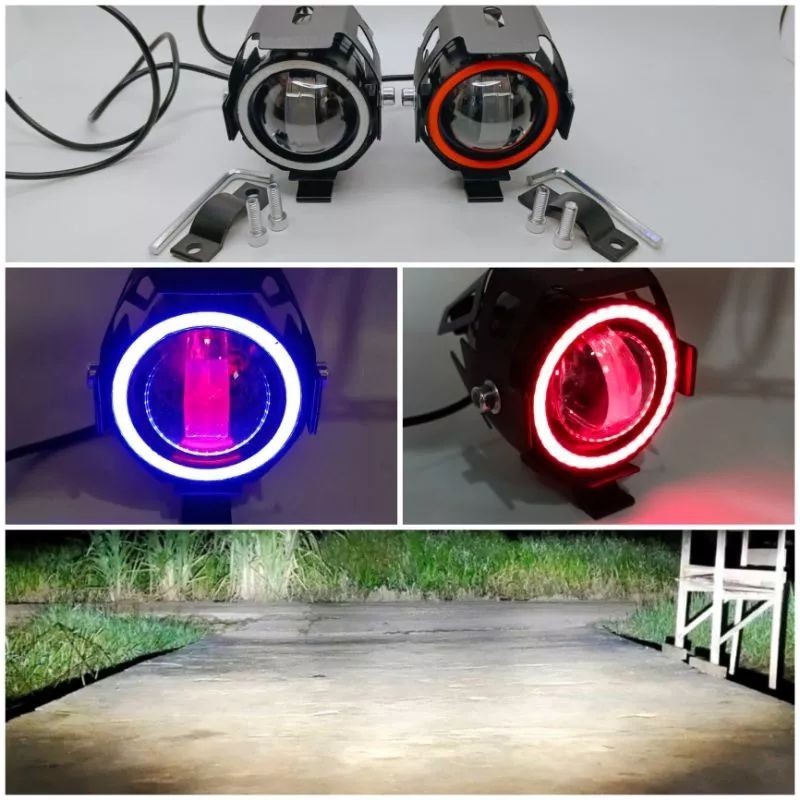 Cree U7 Led Spotlight mini Transformer Projector U7 มอเตอร์ 3 โหมดขนาด ...