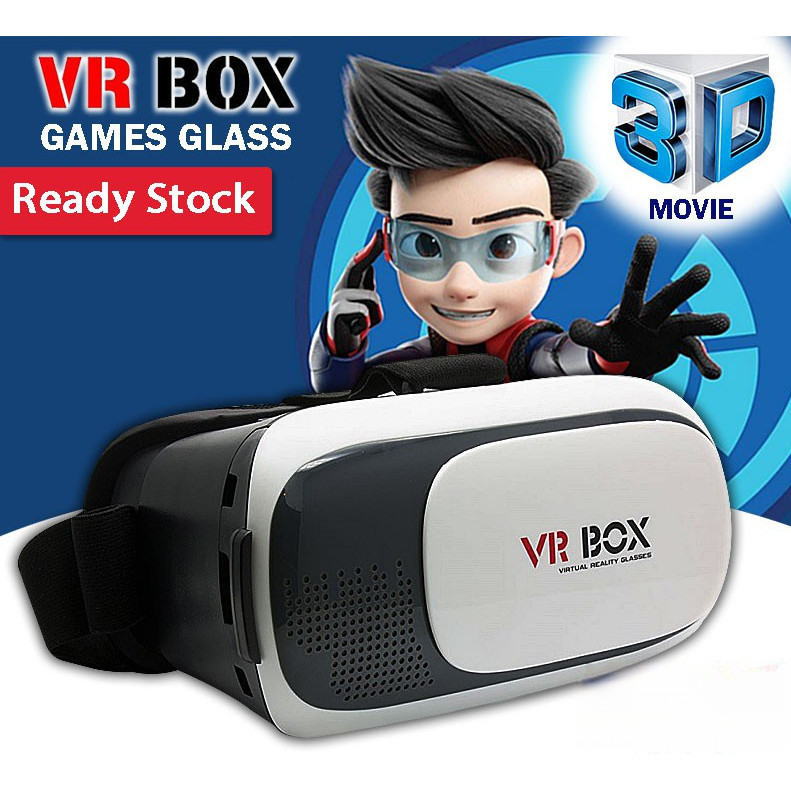 กล่อง VR BOX แว่นตา 3D 3.5~6 นิ้ว สําหรับดูหนัง เล่นเกม สมาร์ทโฟน | Shopee Thailand