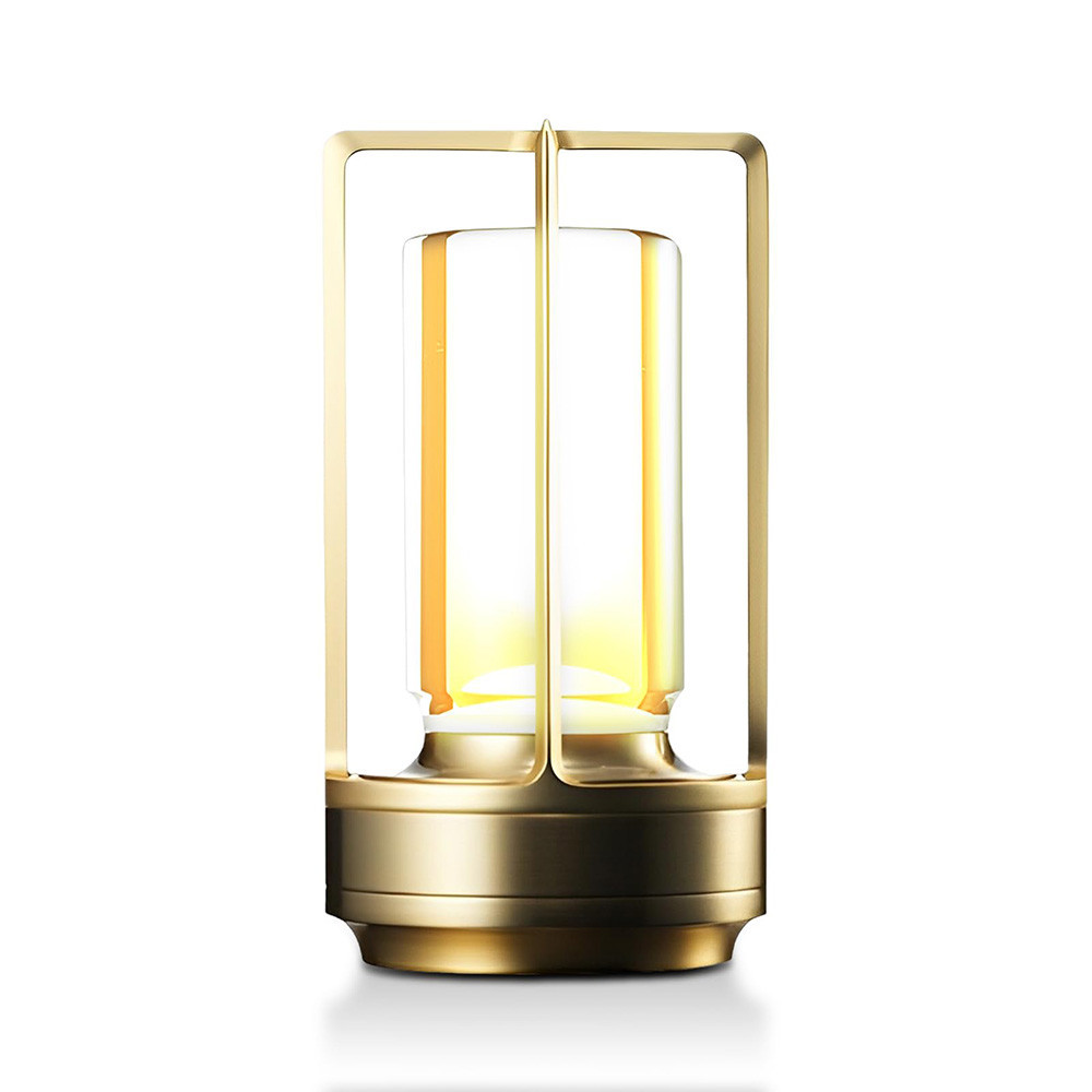 Cordless Table Lamp, 3 Colors Stepless Dimming LED Table Lamp with ...