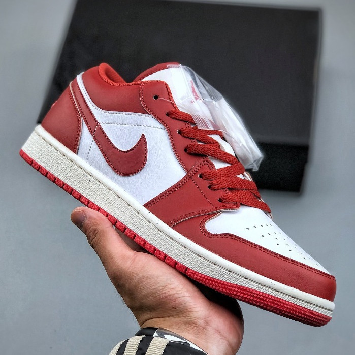 รองเท้าบอร์ด Air Jordan 1 Low SE "Dune Red" AJ1 รองเท้ากีฬาลำลอง FJ3459-160 กีฬา | Shopee Thailand