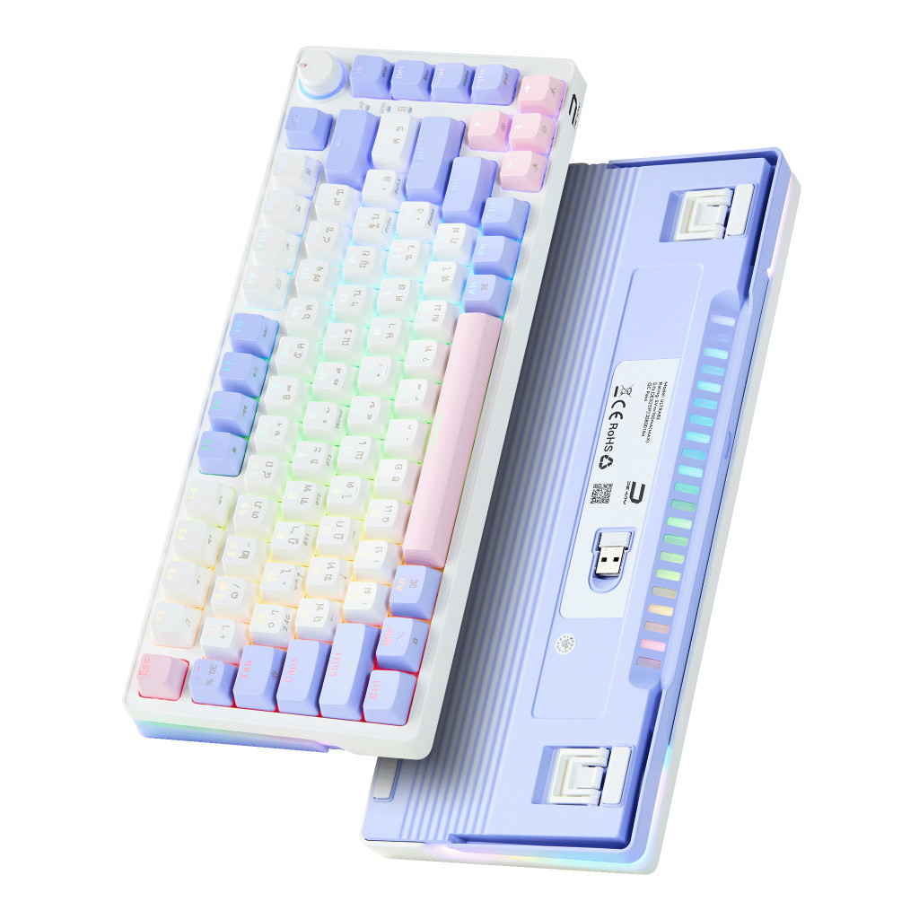 คอม DEKAY 82 ULTRA คีย์บอร์ดไร้สาย Bluetooth Wireless Mechanical ...