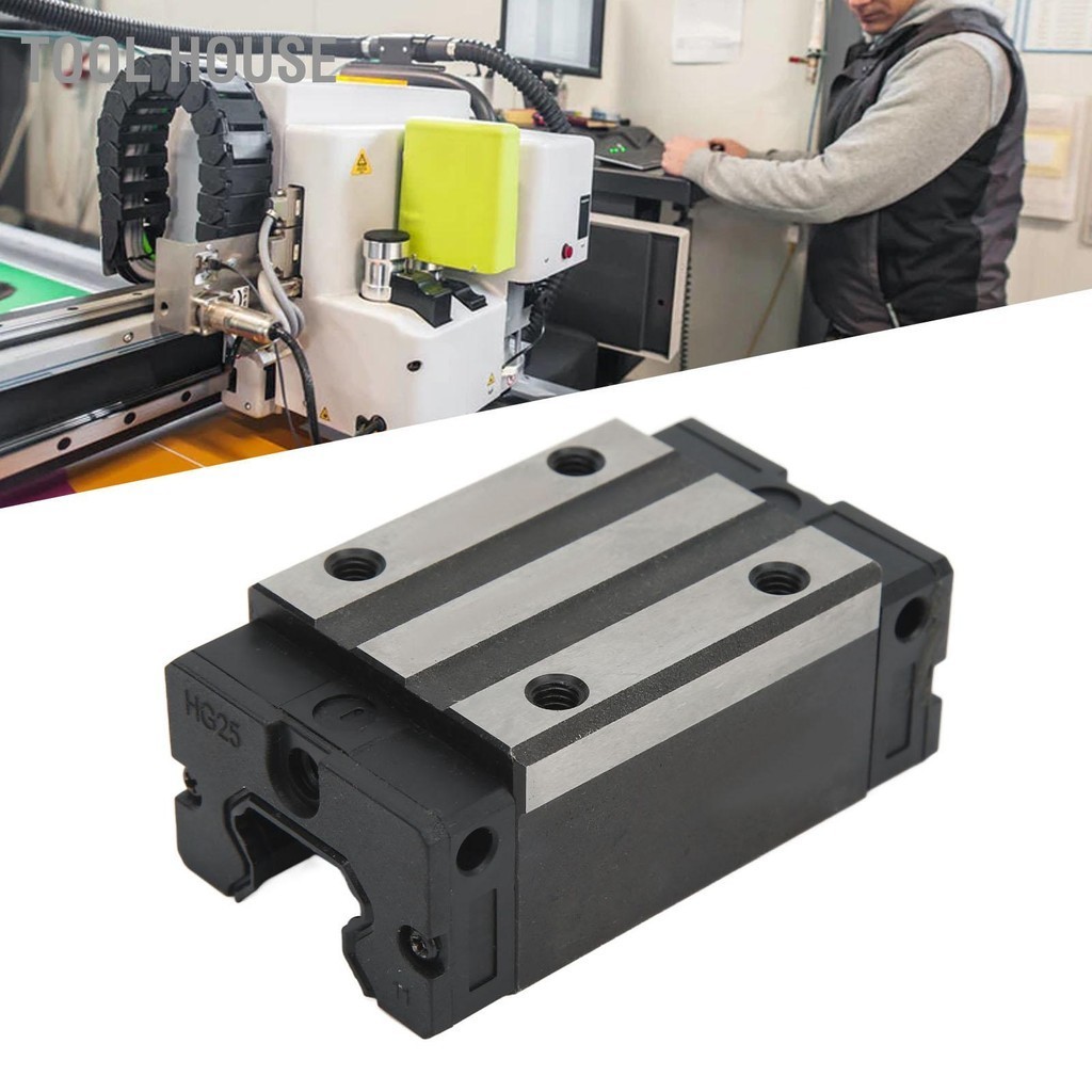 Tool House Linear Slider Guide Ball Bearing Steel Motion Guides Block ...