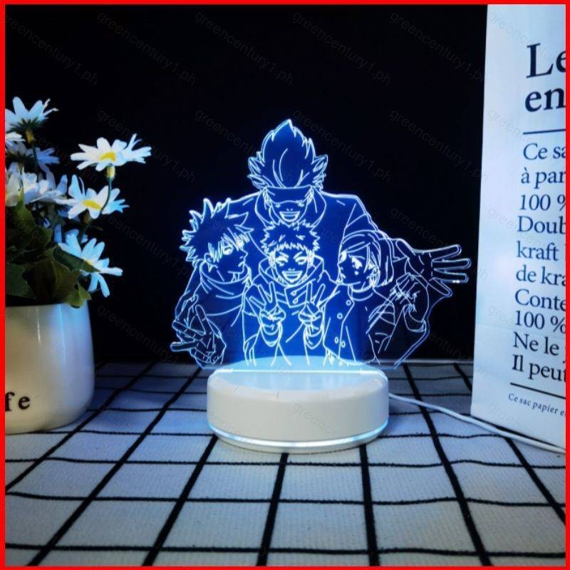 Ys โคมไฟกลางคืน LED รูปอนิเมะ Jujutsu Kaisen Satoru Gojo Ryomen Sukuna ...