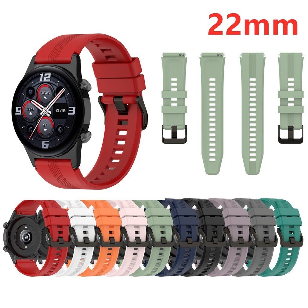 สายนาฬิกาข้อมือ ขนาด 22 มม. อุปกรณ์เสริม สําหรับ Honor Watch GS4 Gs3 ...