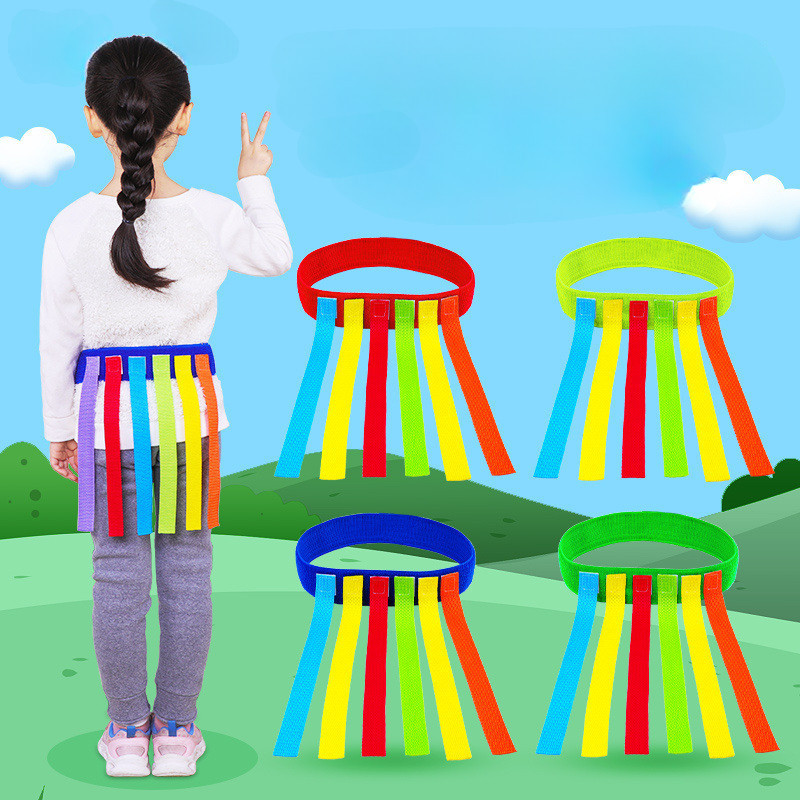 Kids Interactive Catch Tail Game Grasp Belt Pull Tails กิจกรรมเด็ก ...
