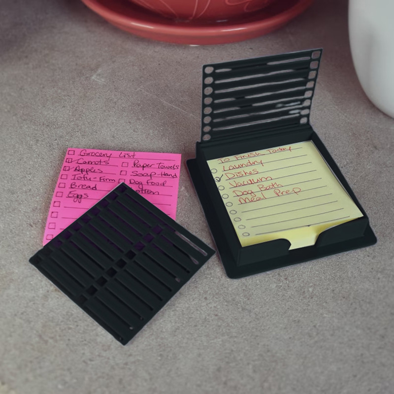 [PE] Sticky Pads Organizer Pad Holder Sticky Note Organizer พร้อม ...