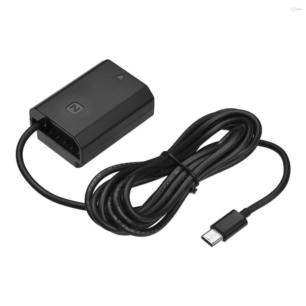 Andoer DC Coupler Dummy แบตเตอรี่ Type-C USB-C ปลั๊กสําหรับ NP-FZ100 ...
