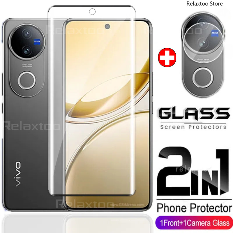 VIVOV50 Pro 2025 2in1 3D โค้งกระจกนิรภัยสําหรับ VIVO V50 Pro Lite E ...