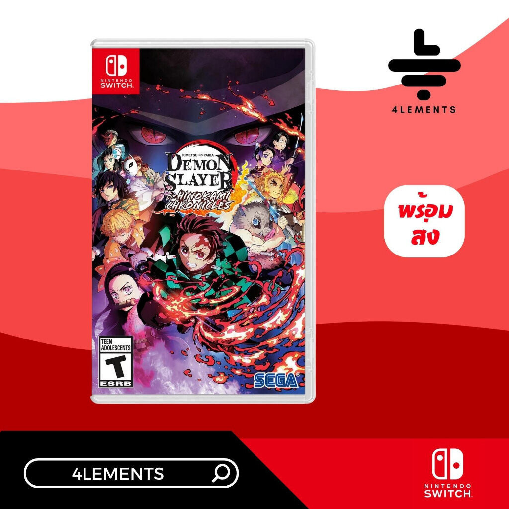 (พร้อมส่ง) SWITCH DEMON SLAYER KIMETSU NO YAIBA THE HINOKAMI (GAME ...