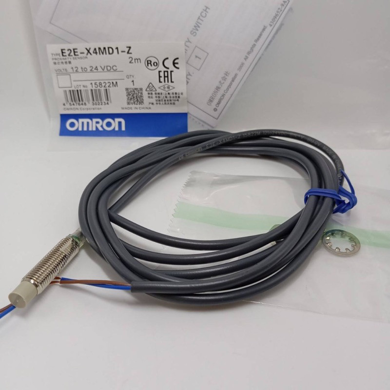 E2E-X4MD1-Z Proximity Sensor M8 2สาย DC ชนิด NO ระยะการจับ 4มิล omron | Shopee Thailand