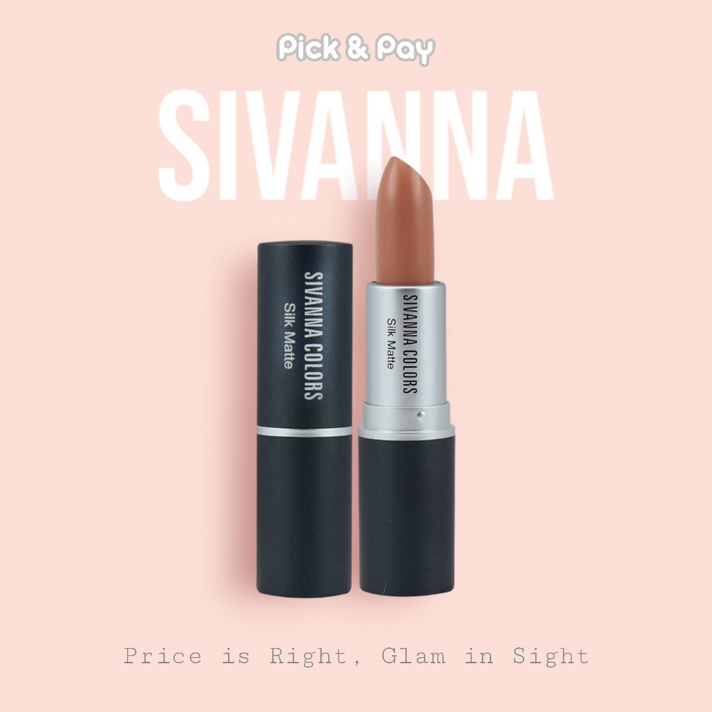 Sivanna Colors Silk Matte Lipstick lip ลิปสติก ซิเวียน่า เนื้อแมท ลิป ...
