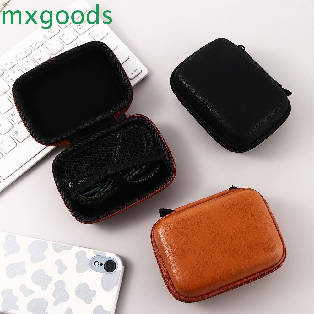 Mxgoods กระเป๋าใส่หูฟัง สายเคเบิ้ล USB อเนกประสงค์ มีซิป กันตก | Shopee Thailand