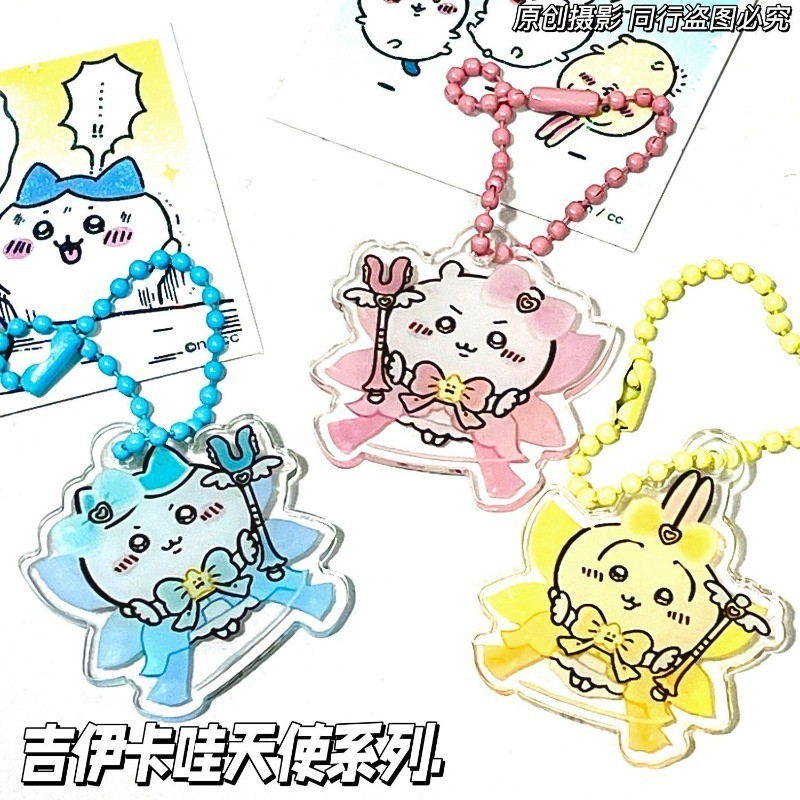 Chiikawa Magic Girl Series พวงกุญแจอะคริลิค Usagi Momonga Hachiware ...