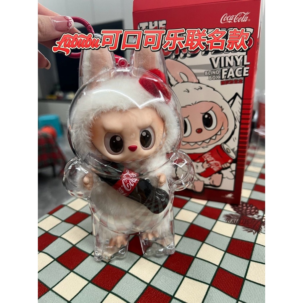 เคสโปร่งใสร่วมงานกับโคคา-โคลา Labubu เคสป้องกัน Coke รุ่นที่สาม Labubu ...