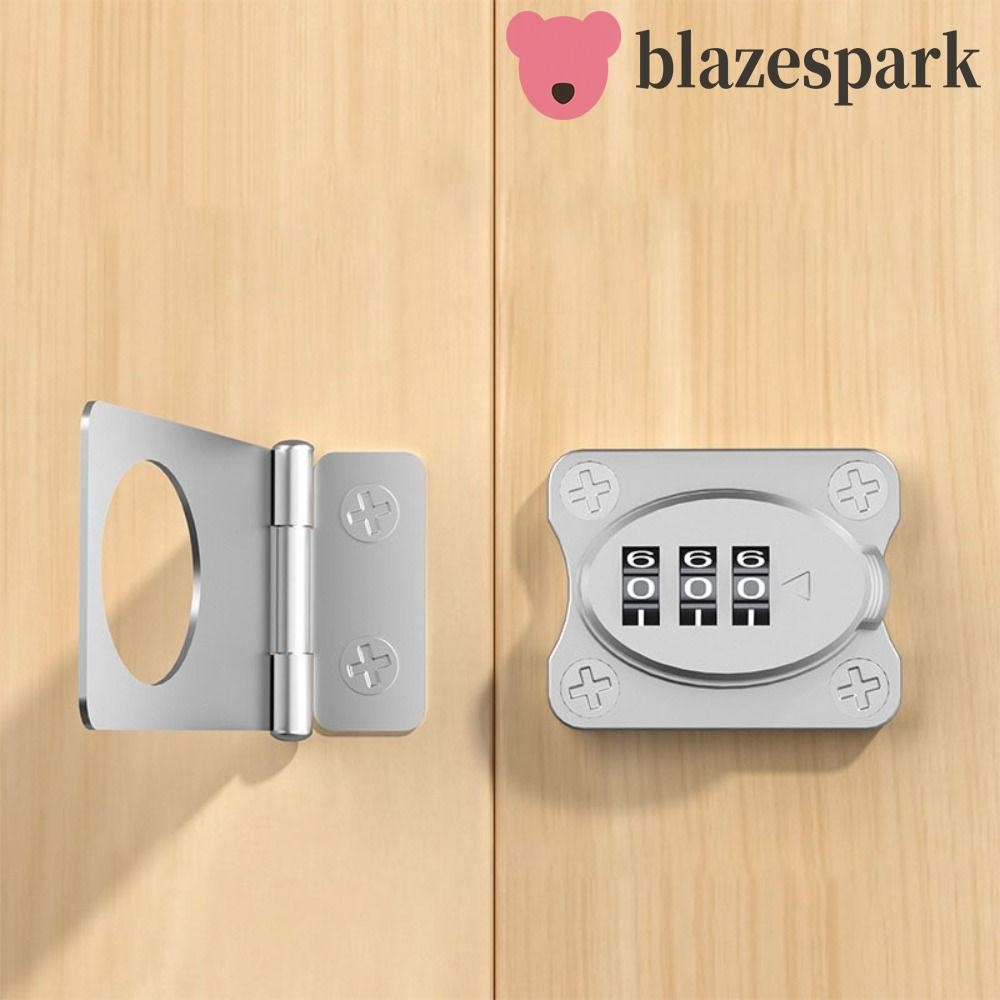 Blazespark ล็อคประตูตู้, ล็อครหัสป้องกัน 3 หลัก, เฟิร์มป้องกันสนิมที่สร้างสรรค์ ABS และสแตนเลส ...