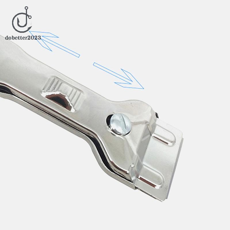 [DB] Hob Scraper Cleaner Remover แก้วเซรามิค 5 ชิ้นใบมีดทําความสะอาดเตา ...