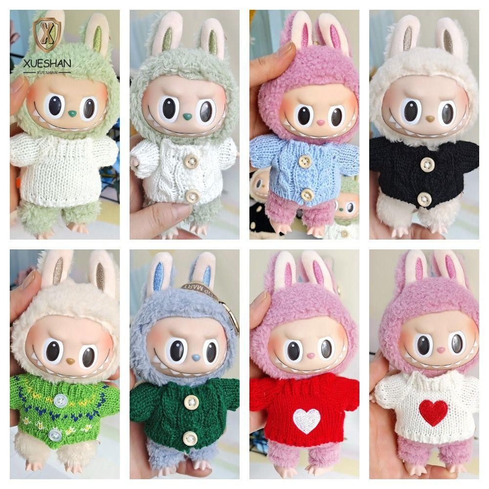 Xueshan Labubu เสื้อกันหนาว,ถักเปลี่ยน Labubu สวมใส่,มินิหลายสไตล์ Hand ...