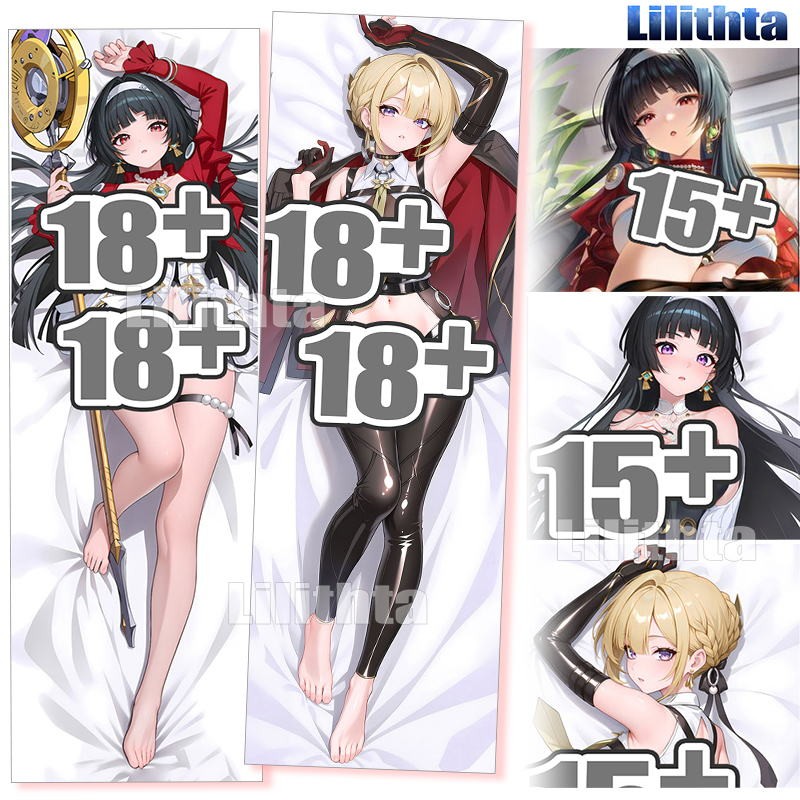 Dakimakura ปลอกหมอน Zenless Zone Zero Astra Yao และ Evelyn Chevalier ZZZ ZenlessZero เกมอะนิเมะ ...