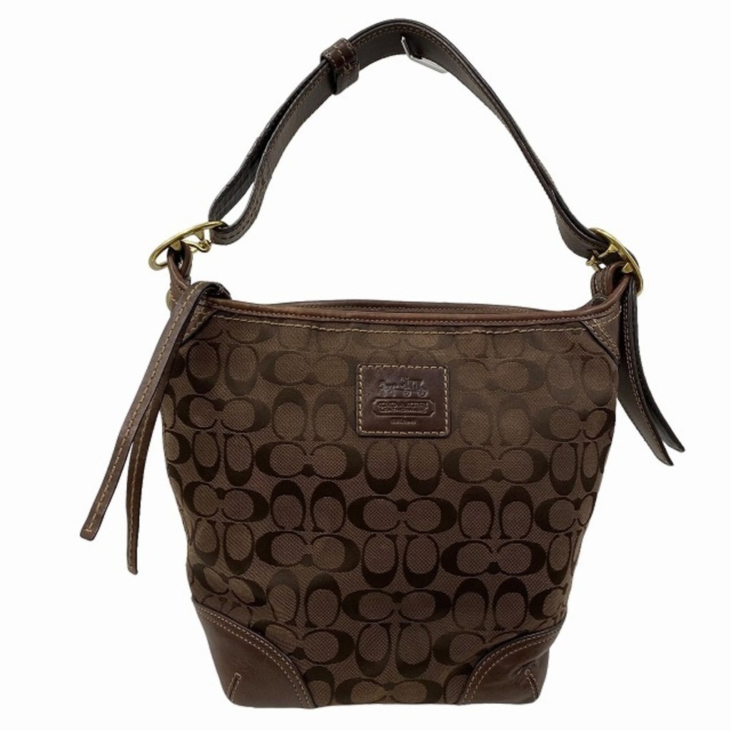Coach Coach F12390 Bleecker Signature Duffle Shoulder Direct from Japan ...