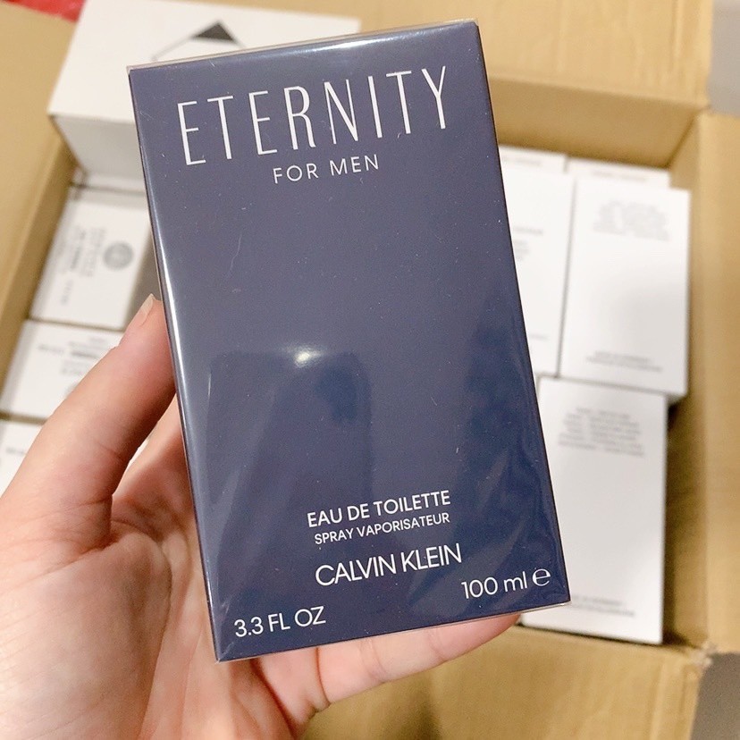 (New Package) CK Eternity Men EDT 100 ml กล่องซีล | Shopee Thailand