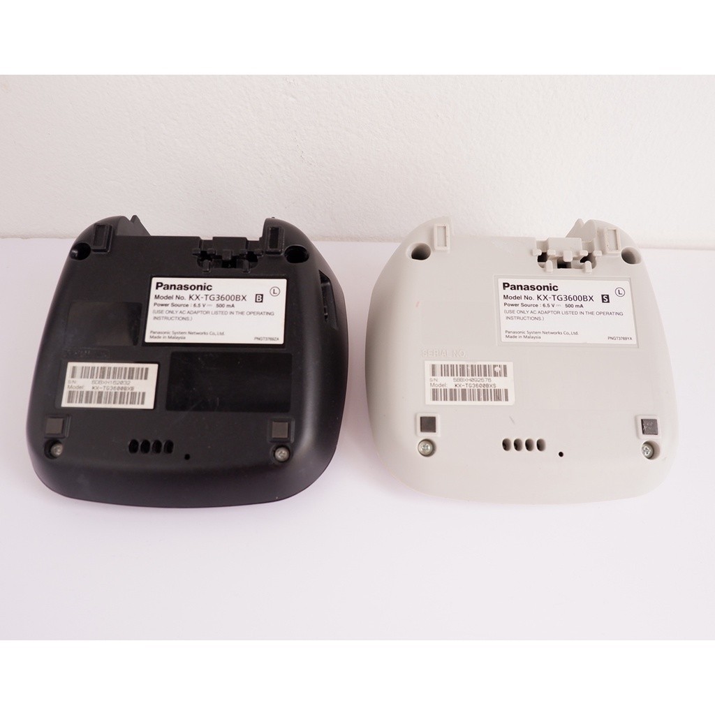 โทรศัพท์บ้าน อะไหล่แท่นโทรศัพท์ไร้สายและอแดปเตอร์ Panasonic KX-TG3611BX ...
