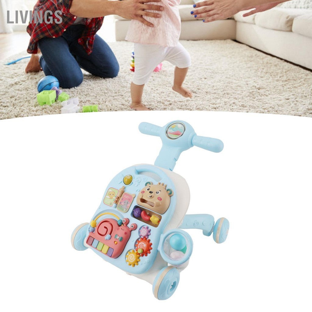 LivingS เด็กการเรียนรู้ Walker Fine Motor กิจกรรมสนุกดนตรีตาราง O ขา ...