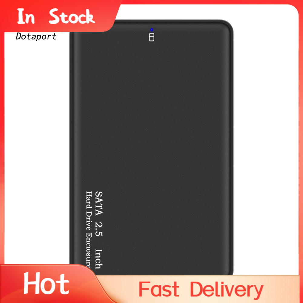 Kddt- กล่องฮาร์ดดิสก์ภายนอก USB 30 25 นิ้ว SATA HDD SSD Enclosure ...