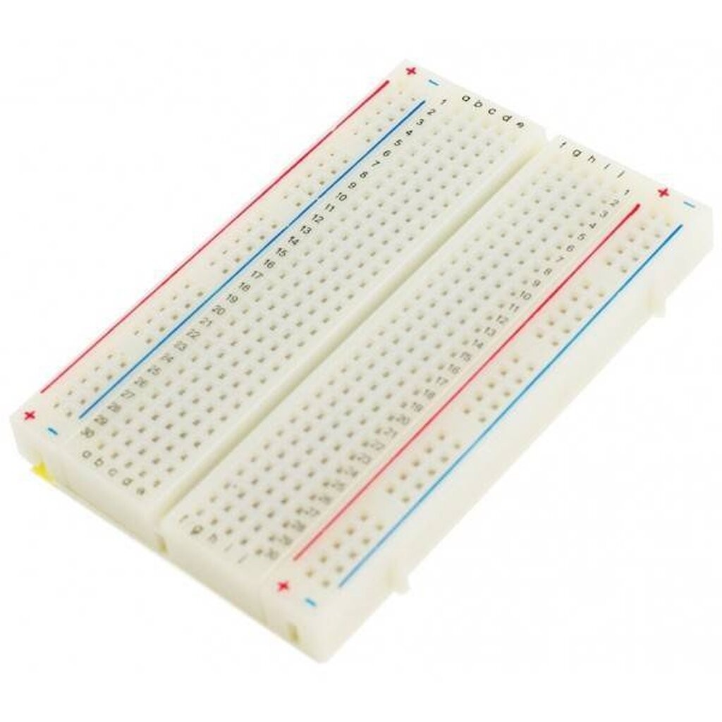 400 point White BreadBoard (ProtoBoard) | Shopee Thailand