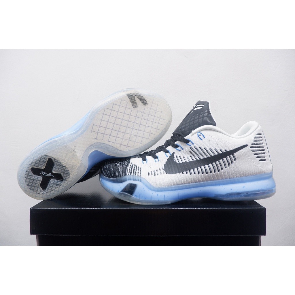 รองเท้าบาสเก็ตบอล KOBE 10 ELITE FLYKNIT LOW SHARK JAW ลำลอง | Shopee ...