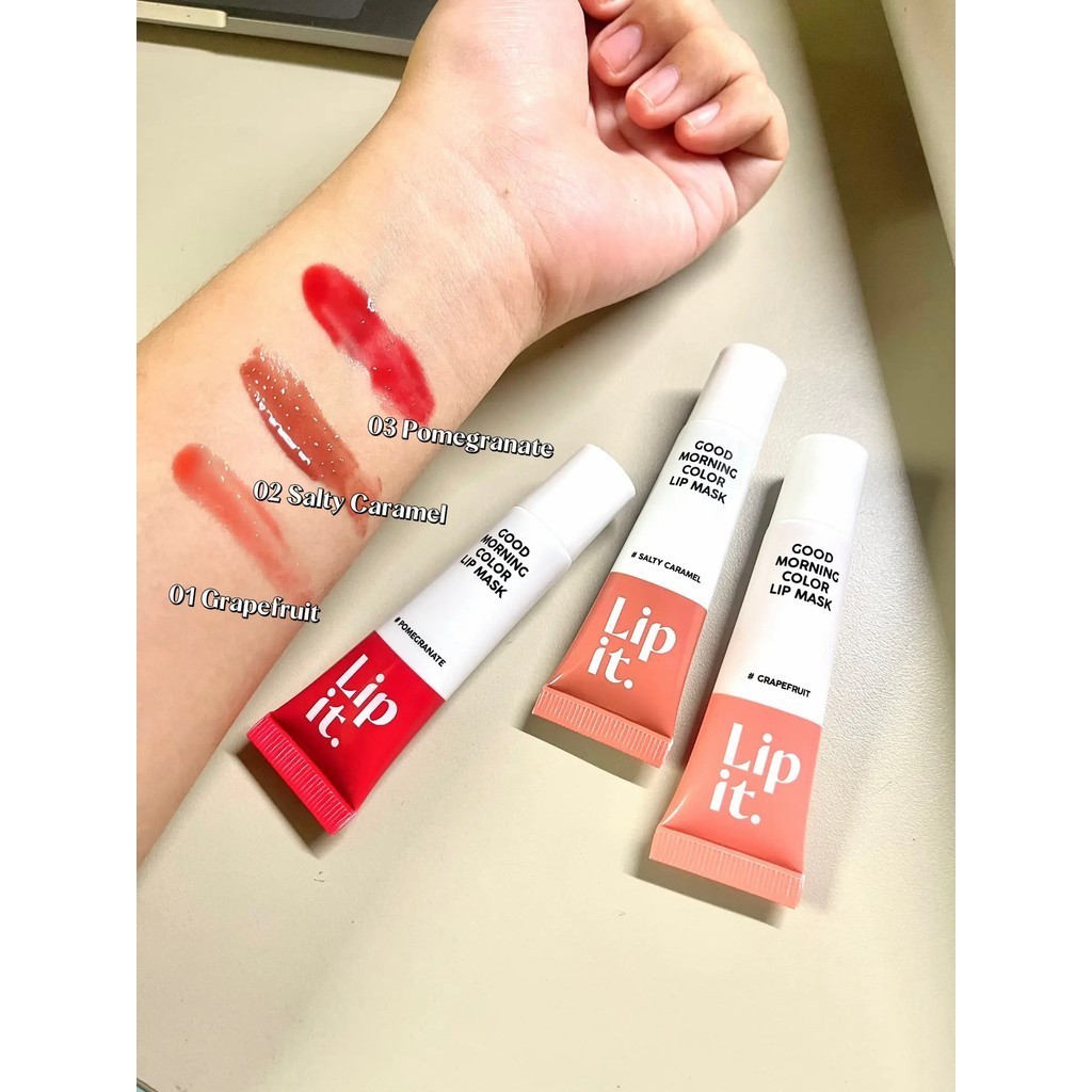 ลิปอิท กู๊ด มอร์นิ่ง คัลเลอร์ ลิปมาสก์ Lipit. Good Morning Color Lip ...