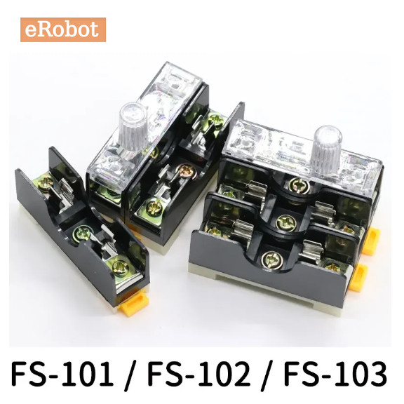 เคสฟิวส์กระจก 6X30 มม. 220V FS-101 FS-102 FS-103 10A | Shopee Thailand