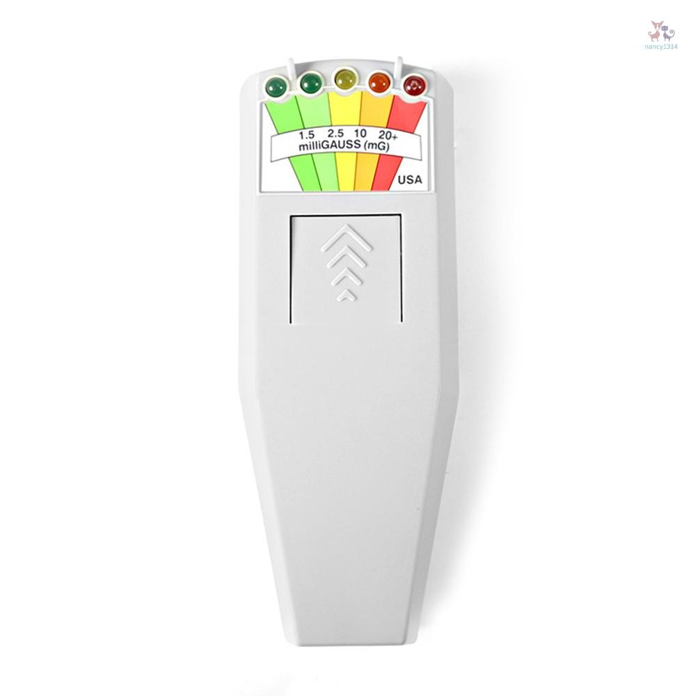 สนามแม่เหล็กไฟฟ้า EMF Gauss Meter เครื่องตรวจจับรังสีแบบพกพา EMF ...