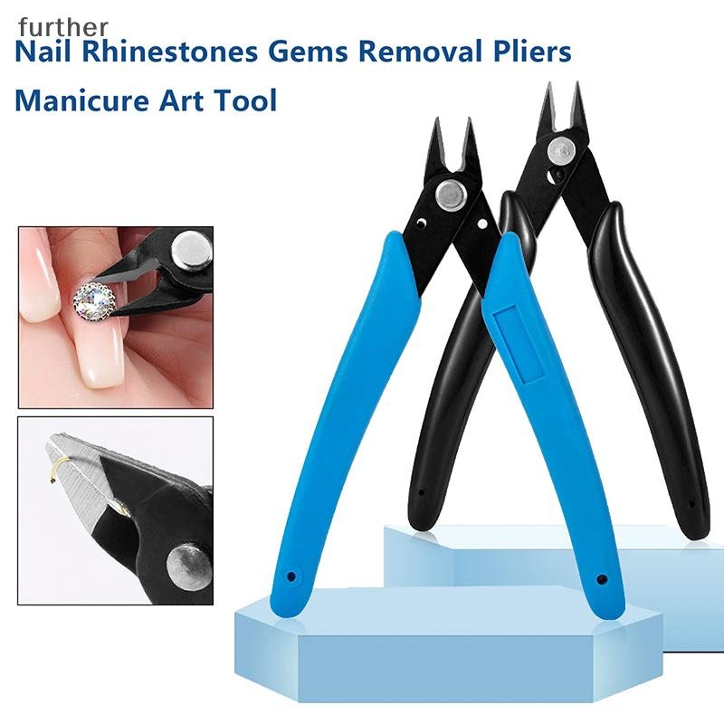 [further] เล็บ Rhinestones Gems Removal คีมตัดเล็บ Unloading Nippers ...