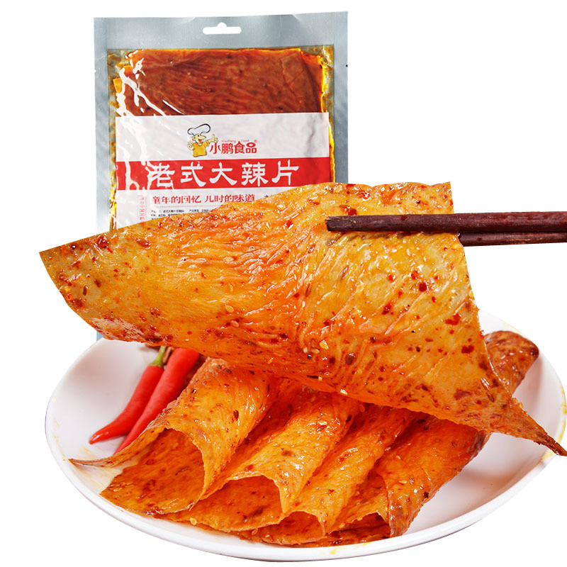 อาหารฮูหนานเสี่ยวเผิง ของว่างรสเผ็ดแบบเก่า 68g 8090 ความคิดถึงในวัยเด็ก แถบเผ็ดจากคนดังทาง ...