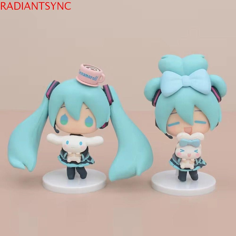 Radiantsync Cinnamoroll Bean Eyed ตุ๊กตา,คอลเลกชันคอสเพลย์Hatsune MikuอะนิเมะFigurine,อุปกรณ์ต่อ ...