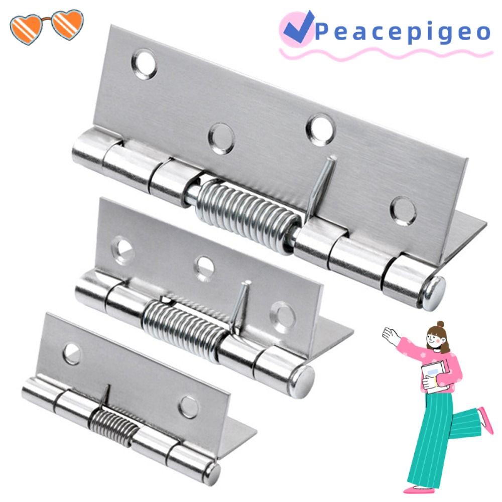 Peacepigeo บานพับประตู Loop รีบาวด์อัตโนมัติพร้อมอุปกรณ์เฟอร์นิเจอร์สปริง | Shopee Thailand