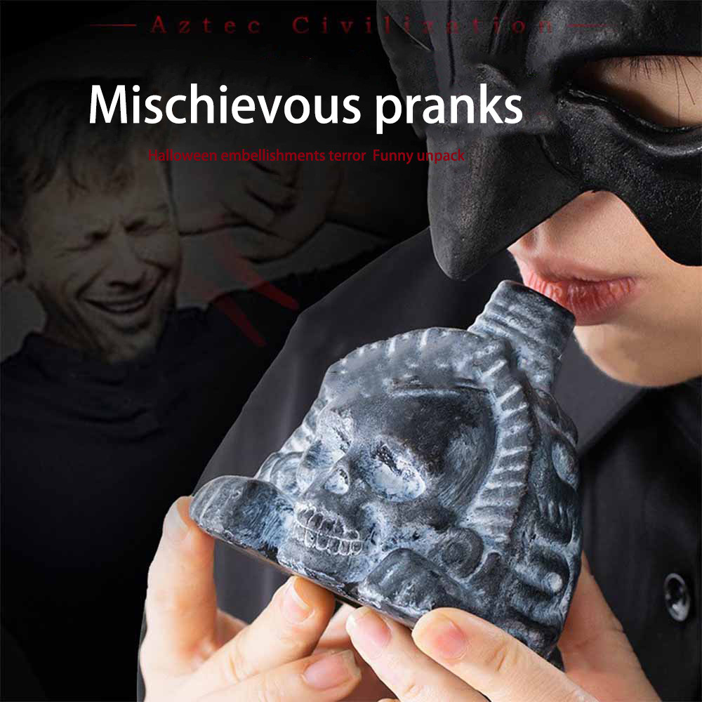 Aztec Death Whistle Desk Decor - Unique & Mysterious Historical Replica ...