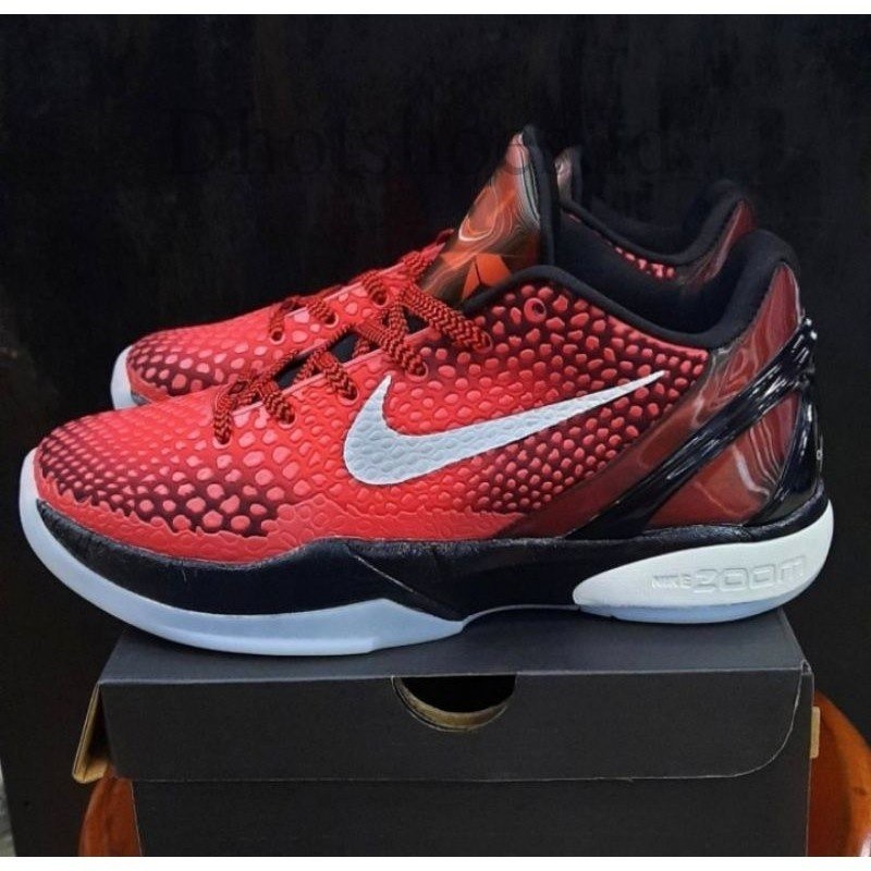 Sepatu Zoom Kobe 6 Protro Red High Premium Original ลำลอง | Shopee Thailand