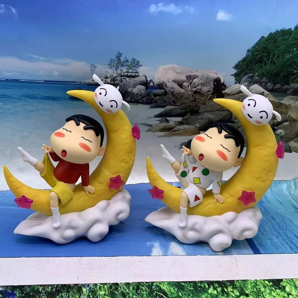 โมเดลฟิกเกอร์ ชินจัง ดวงจันทร์ เรืองแสงในที่มืด A55B | Shopee Thailand