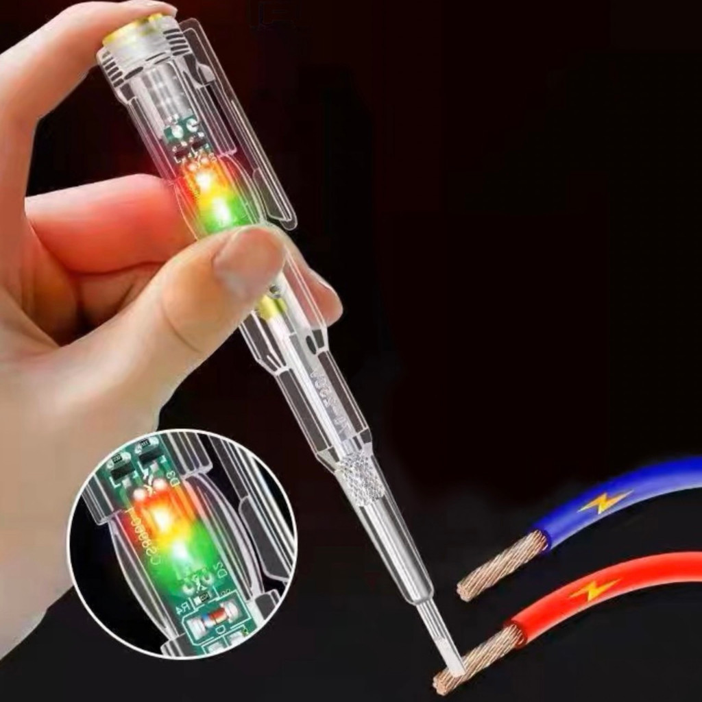 พร้อมส่งที่ไทยANTON TOOLS ไขควงวัดไฟ เช็คสายไฟ ทดสอบแรงดันไฟฟ้า กันน้ํา ...