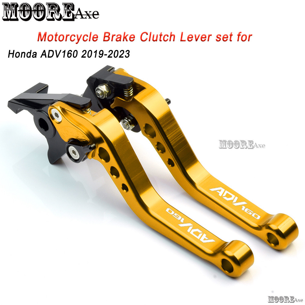 Mooreaxe ก้านเบรกคลัทช์ อลูมิเนียมอัลลอย CNC 6 ขั้น ปรับได้ สําหรับรถจักรยานยนต์ HONDA ADV160 ...