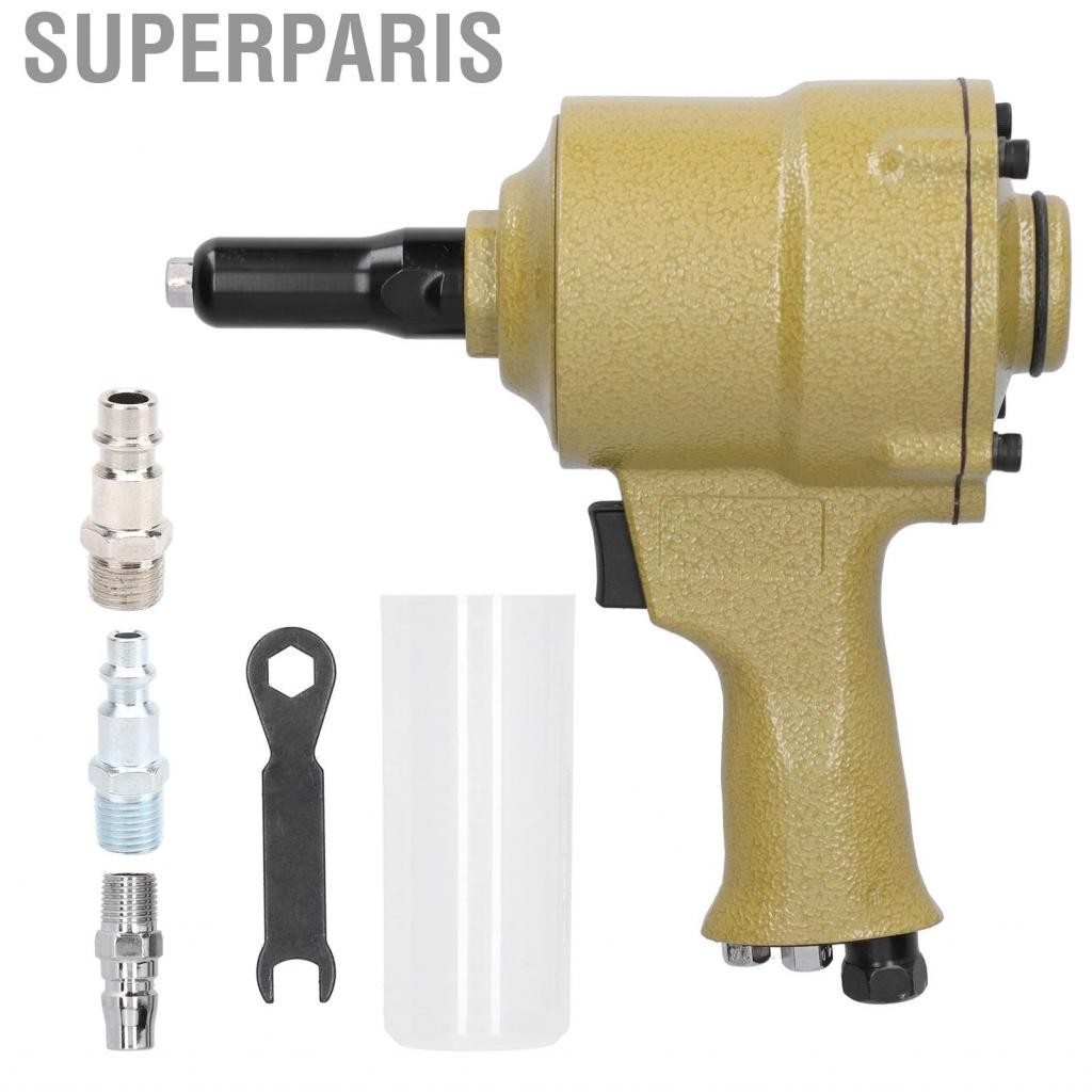 Superparis นิวเมติก Riveter Riveting PULLER คีม Power 1 ชุดดึง Rivets ...