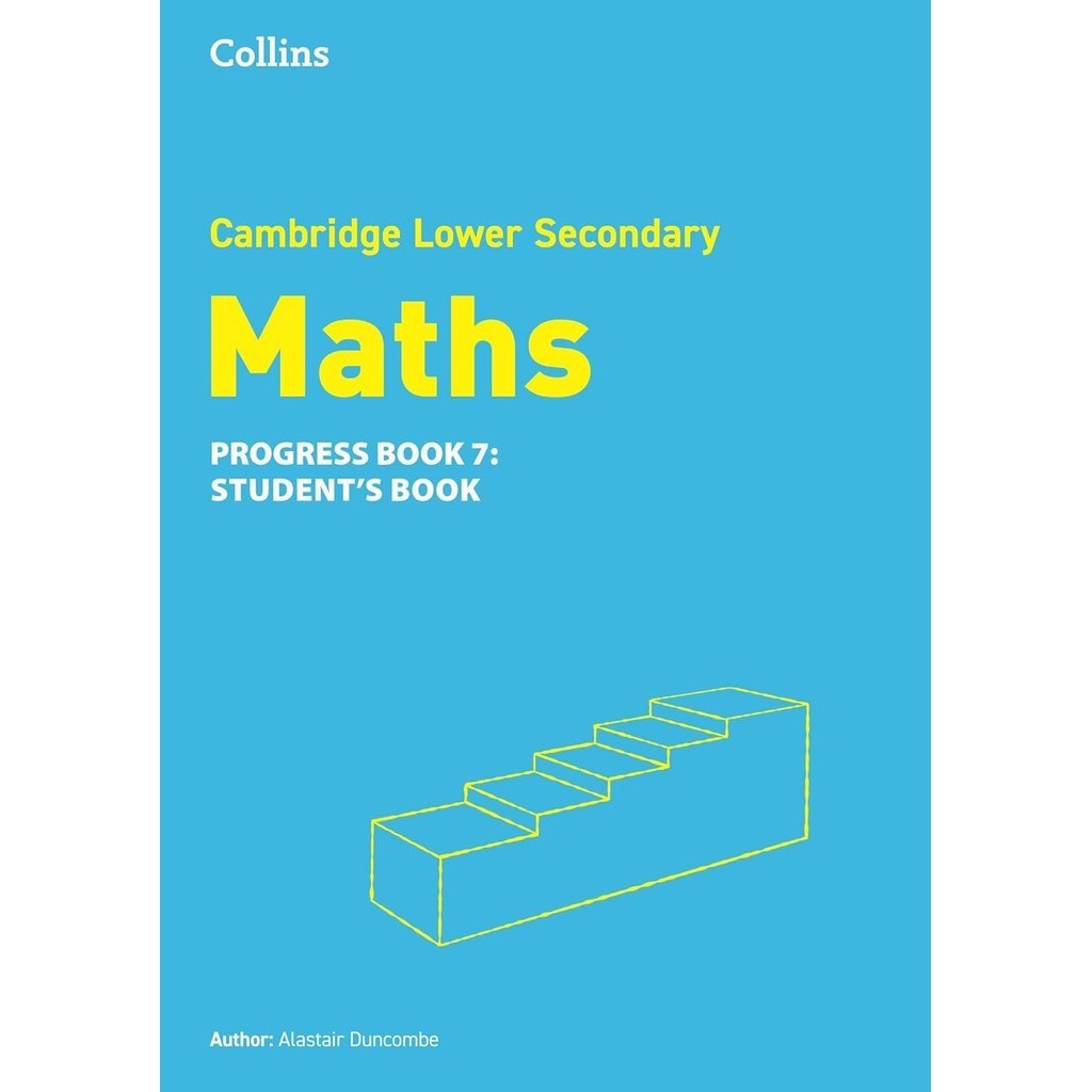 Collins CAMBRIDGE LOWER SECONDARY MATHS PROGRESS BOOK 7 - 9780008667108 ...