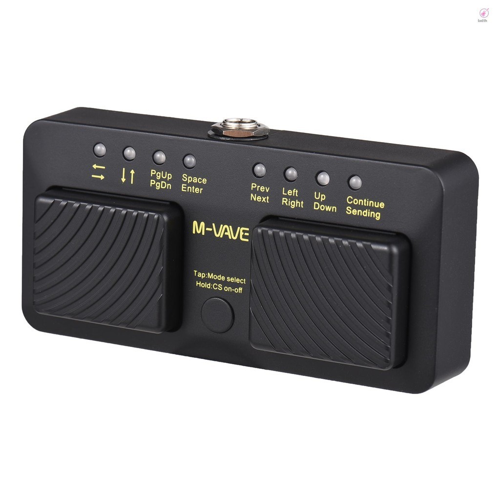 M-vave CUBE Turner PRO แท่นเหยียบเท้า อัจฉริยะ ไร้สาย ควบคุม MIDI ไร้ ...