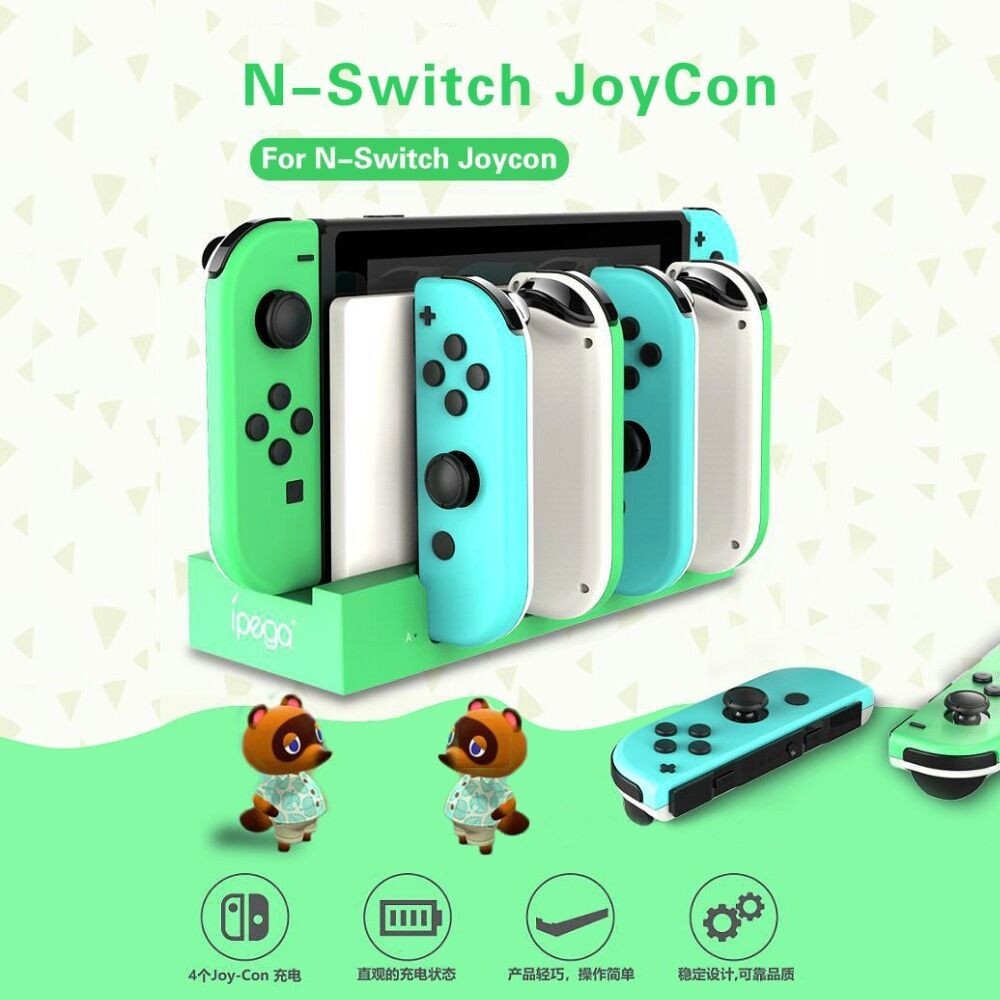สถานีชาร์จ Switch Joy-Con สําหรับ Nintendo Switch 1/ 2/ OLED Joy-Con ...
